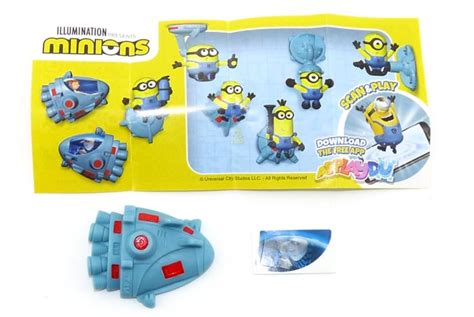 Gru Ship Mit Beipackzettel Vt414 Minions 2023 Ü Ei Online Shop Auf