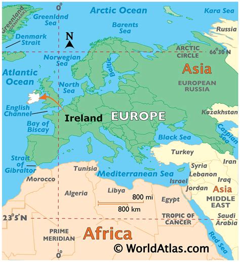 Ireland Map Map Of Ireland