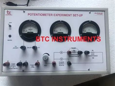 Calibration Of Voltmeter And Ammeter Using Potentiometer For Laboratory At ₹ 11000 Instrument