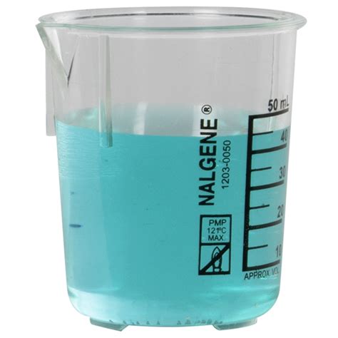 50ml Nalgene™ Griffin Low Form Beaker Us Plastic Corp