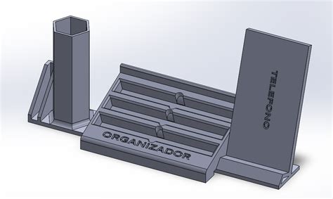 Файл Stl Настольный органайзер・Модель для загрузки и 3d печати・cults