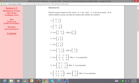 Find The General Solution Of The System X AX Where Chegg