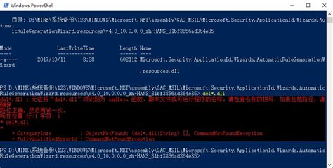 有一些文件删除不掉，提示“指定的文件名无效或太长” microsoft qanda
