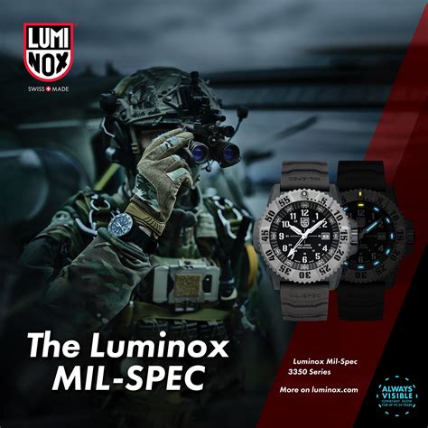 Mil Spec 3350 Series Ref3351set Luminox ルミノックス公式サイト