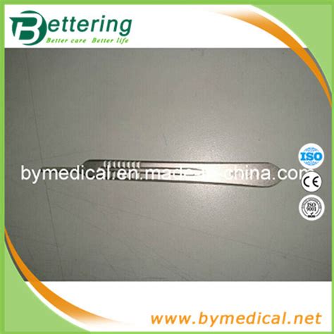 Surgical Safety Stainless Steel Scalpel Handle No Scalpel Handle And Handle For Scalpel