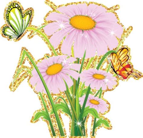 Гиф цветы на прозрачном фоне для презентаций 84 фото