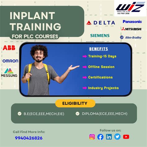 embedded training plc training final year projects in chennai on