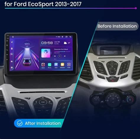 Autoradio Android Ford Ecosport 2013 2017 Stereo Auto Touch 9 Wifi