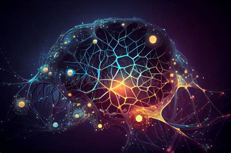 Image Of Futuristic Neural Networks Generative Ai Stock Illustration Illustration Of Computer