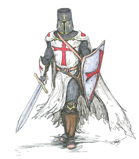 Medieval Knight Drawing At Getdrawings Free Download