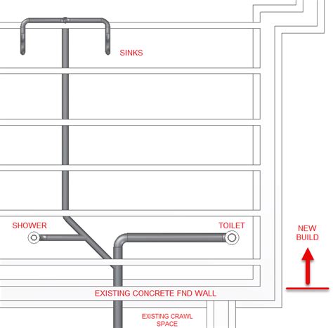 Bathroom Plumbing Schematic Bathroom Plumbing Basics How To Design