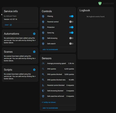 Fixing Adguards Home Assistant Connection