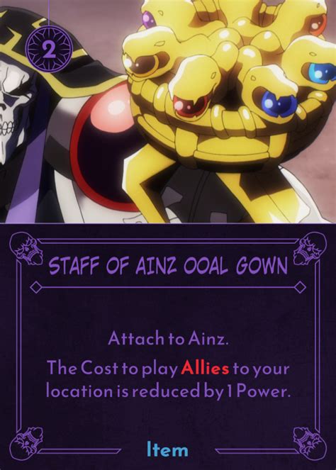 Staff Of Ainz Ooal Gown Anime Villainous Wiki Fandom