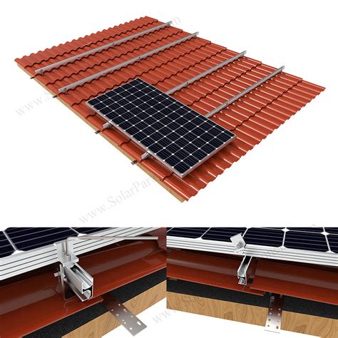 Solar Mounting System For Tile Roof Spc Rf Ik06 Dr