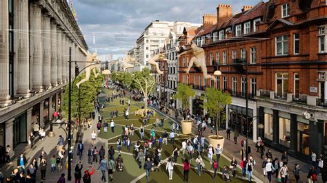 Oxford Street Traffic Diversion Plan Ahead Of Pedestrianisation Bbc News