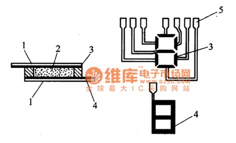 The Schematic Diagram Of LCD Digital Displayer Construction Control Circuit Circuit Diagram