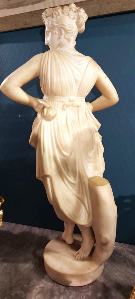 Neoclassical White Marble Sculpture Of The Dancer 1870 For Sale At 1stdibs Antonio Creator Of