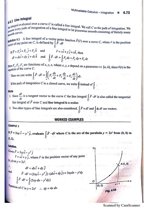 Solution Multivariable Calculus Integration Part Iii Studypool