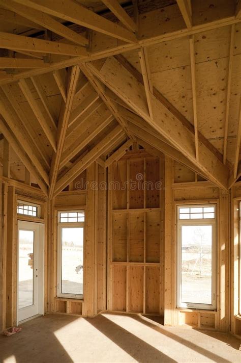 Construction Industry Home Wooden Framing Lumber Stock Image Image Of Incomplete Build 353308775