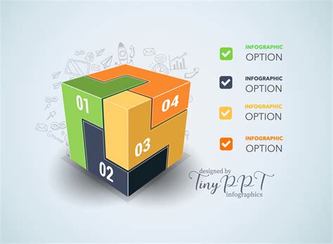 Box Relationship Infographic Concept