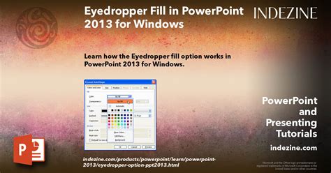 Eyedropper Fill In Powerpoint 2013 For Windows