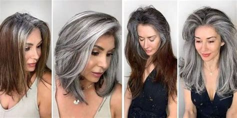 Cómo Lucir Las Canas Con Estilo Grey Hair Transformation Gray Hair