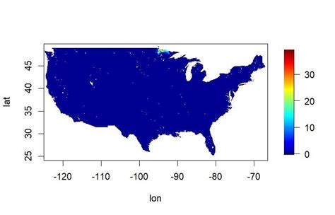 masking and regressions of geospatial netcdf files r rlanguage
