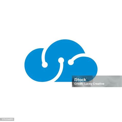 클라우드 기술 로고 템플릿 디자인 벡터 일러스트레이션 개념에 대한 스톡 벡터 아트 및 기타 이미지 개념 개체 그룹 건강관리와 의술 Istock