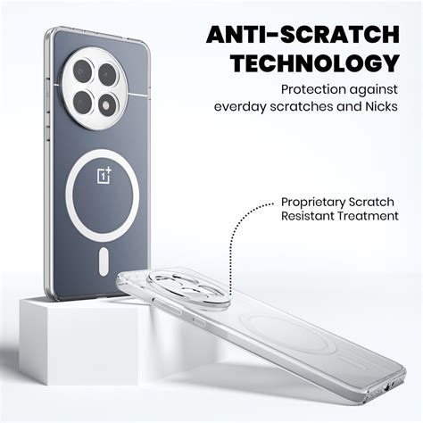 Anti Yellow Magsafe Clear Case Oneplus