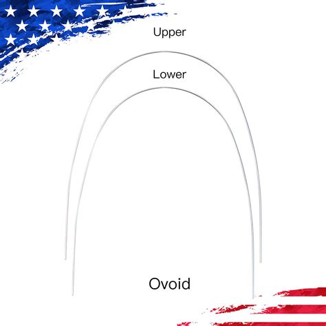 Azdent Dental Orthodontic Arch Wire Super Elastic Niti Round Ovoid Form