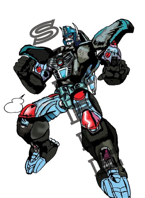 Optimas Primal In Perfect Commandos Characters Comic Art Gallery Room