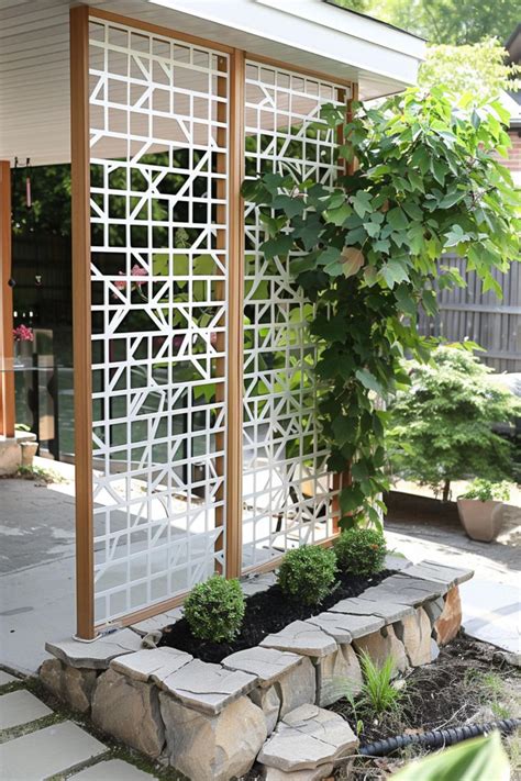 Trellis Plans Modern Design Garden Trellises Set Of 2 Uk Garden