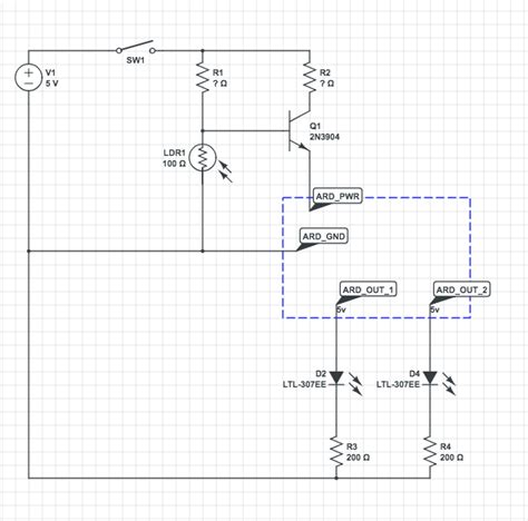 Transistors Photoresistor Power Switch For Arduino Does This Look Correct Electrical