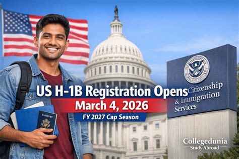 Us H 1b Fy2027 Registration Opens Mar 4 Weighted Lottery Starts