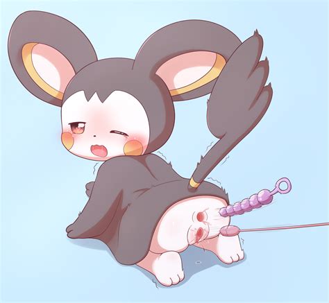 Rule 34 Anal Anal Sex Anus Black Body Bodily Fluids Emolga Female Generation 5 Pokemon Genital