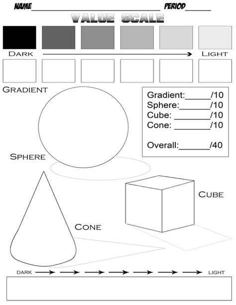 Value Worksheets Art4life