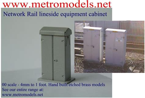 3x British Rail Network Rail Equipment Location Cabinets Model Railway