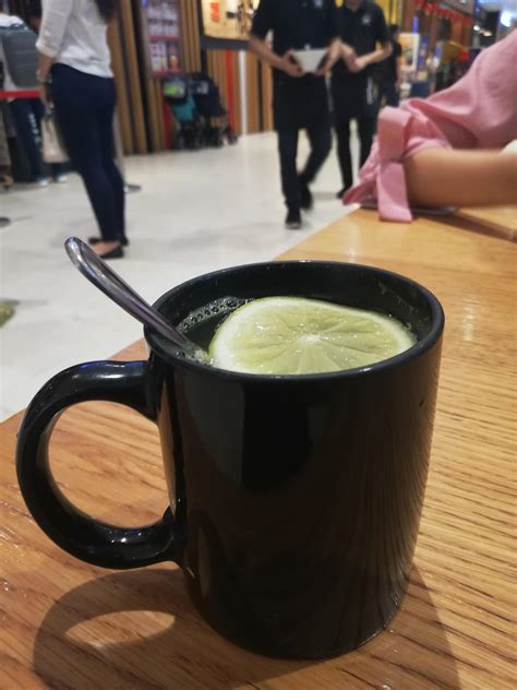 Ippudo Ramens Ginger Lemon Tea Rtea