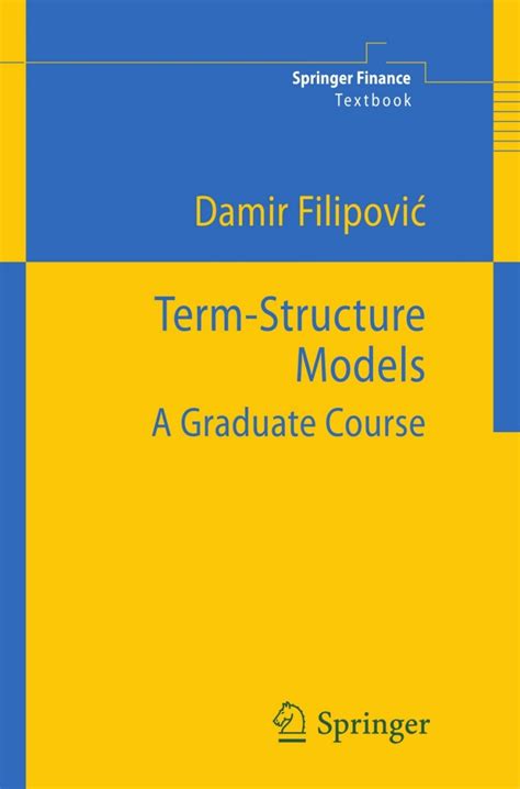 Term Structure Models A Graduate Course Premiumjs Store