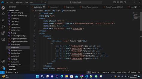 salwa ali akbar on linkedin internship webdevelopment onlinefoodsystem programmertech html