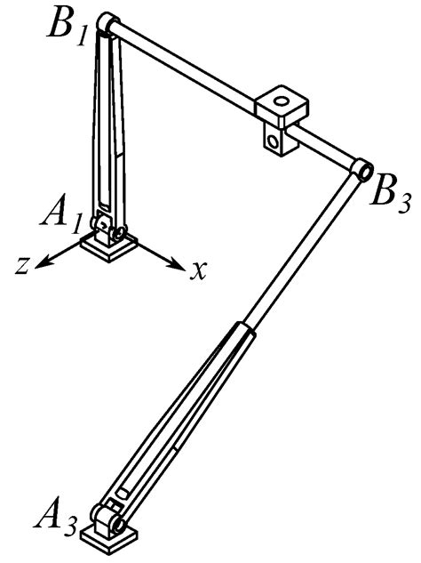 Machines Free Full Text Kinematics And Dynamics Of A Translational Parallel Robot Based On