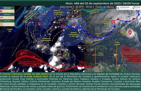 Se Forma Tormenta Tropical Katia En El Océano Atlántico Quadratin