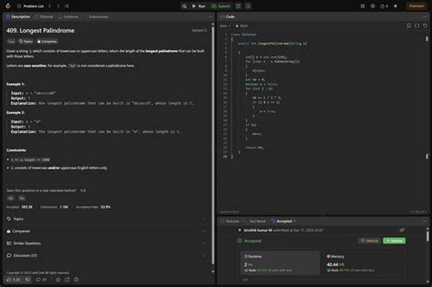 Kiruthik Kumar On Linkedin 100daysofcode Leetcodejava