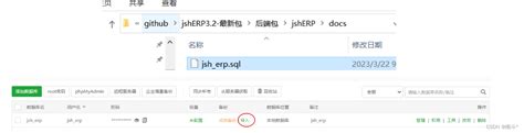 【项目部署篇】 从0搭建一套erp系统(前后端)jsherp Csdn博客 【项目部署篇】 从0搭建一套erp系统(前后端)jsherp Csdn博客