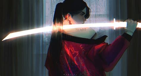 Anime Samurai Girl Wallpapers Top Free Anime Samurai Girl Backgrounds
