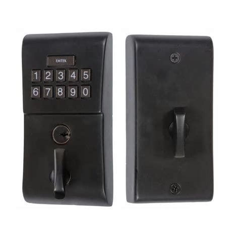 Electronic Deadbolts Collection Modern Electronic Keypad Deadbolt In