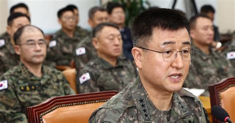 전 계엄사령관 박안수 육군참모총장 구속 상보