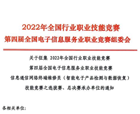 信息通信网络终端维修员 中盈创信