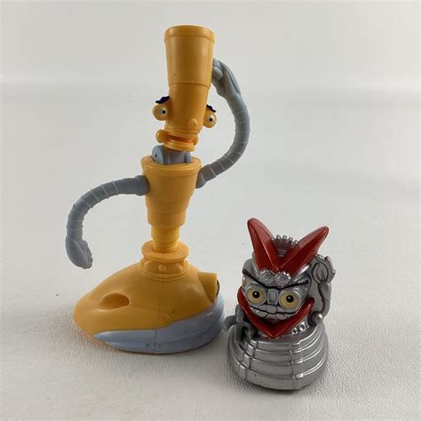 Robots Movie Crank Casey Madame Gasket Figure Topper Toy Lot Burger King Vintage Etsy