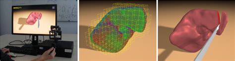 Haptic Cutting Of A Liver Model Left Setup Middle High Resolution